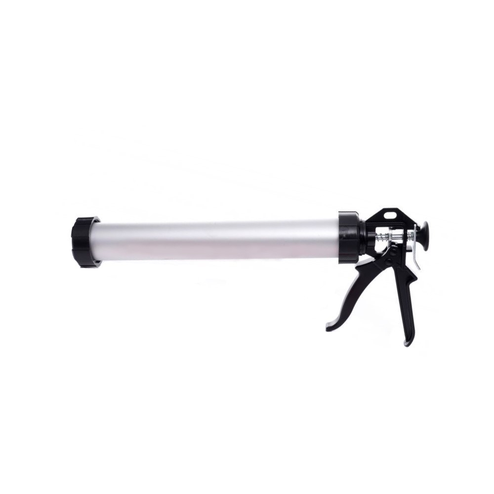 Pistol pentru aplicat silicon neutru tip salam tiocol 600 ml - acce...